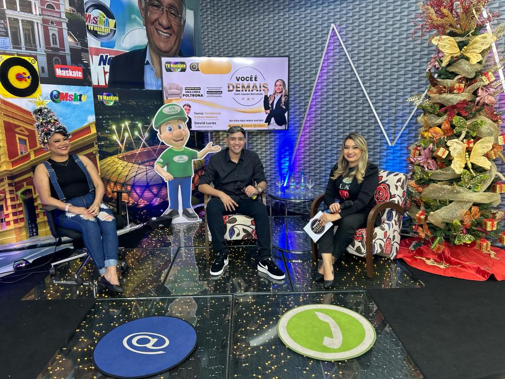 Tendência Cabelo Maluco com David Lucas no Você é Demais - MSKTV